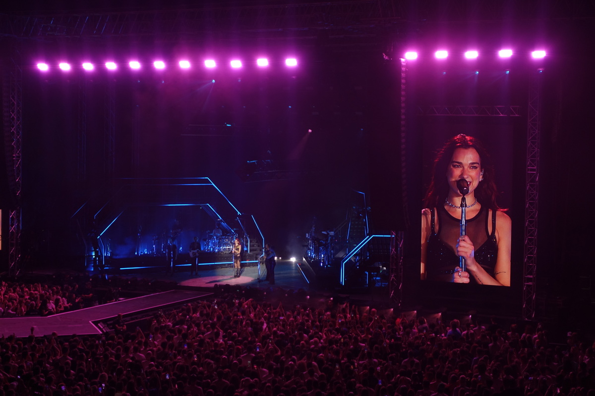 Jun 09, 2024: Dua Lipa at Pula Arena Pula, Istria, Croatia | Concert ...