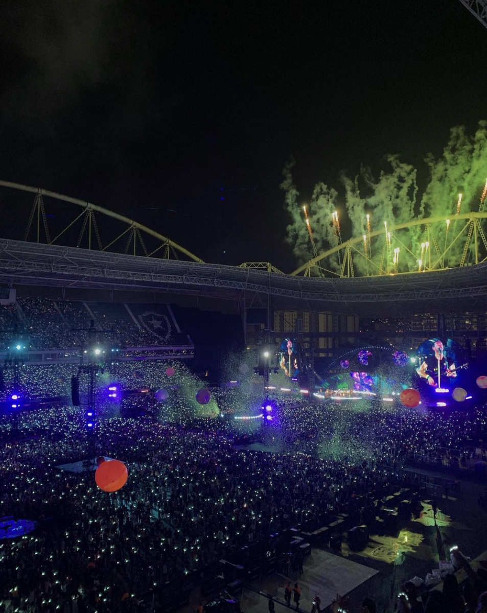 Mar 25, 2023: Coldplay at Estádio Olímpico João Havelange (Engenhão ...