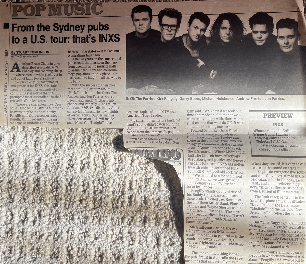 INXS Concert & Tour History | Concert Archives