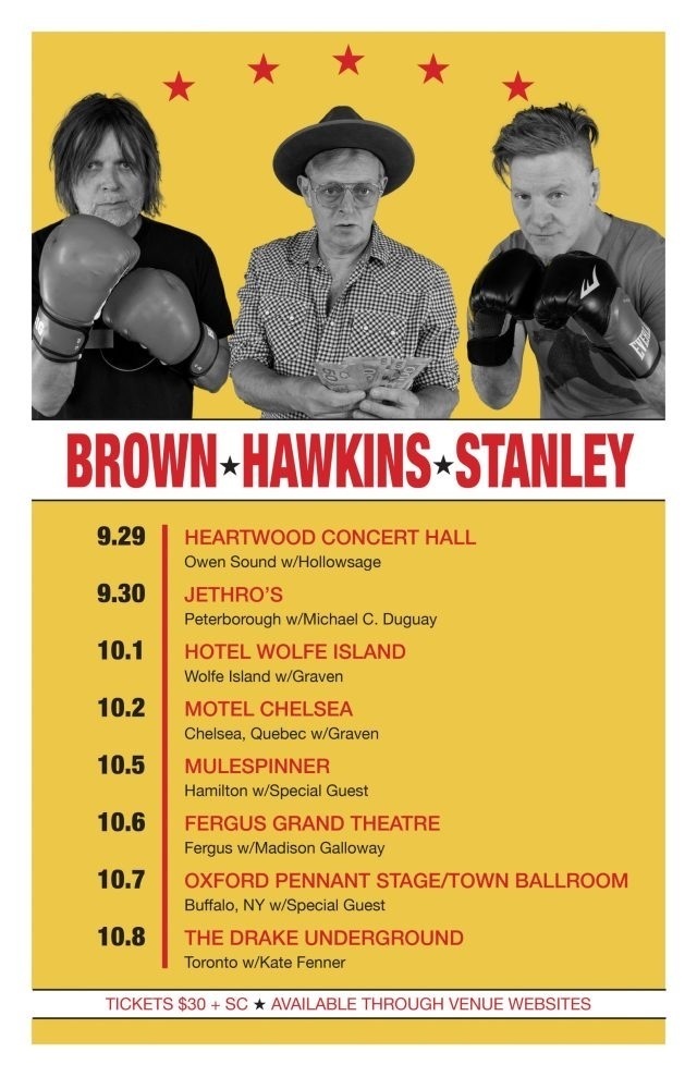 Oct 08, 2022: Stephen Stanley / Ron Hawkins / Hugh Christopher Brown ...