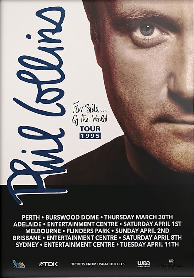 Phil Collins Concert & Tour History (Updated for 2024) | Concert Archives