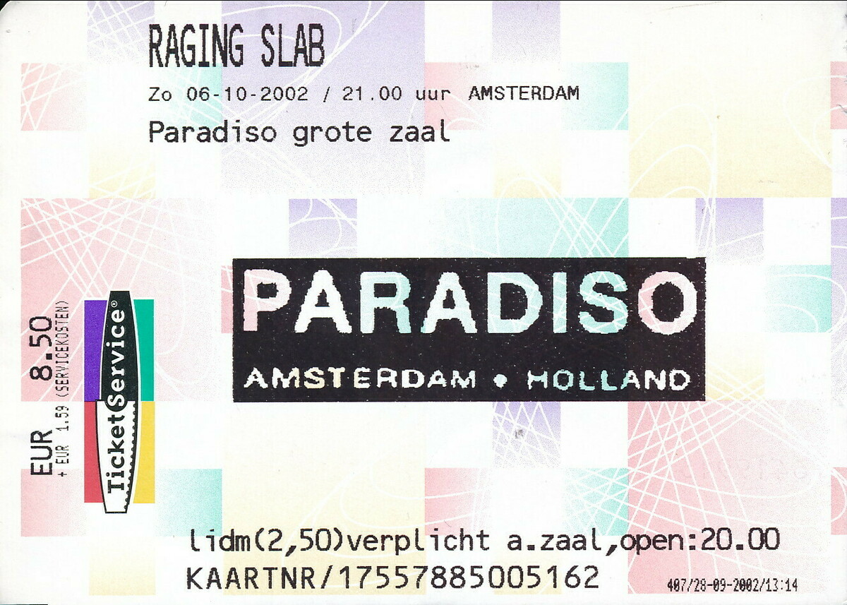 raging slab Concert & Tour History | Concert Archives