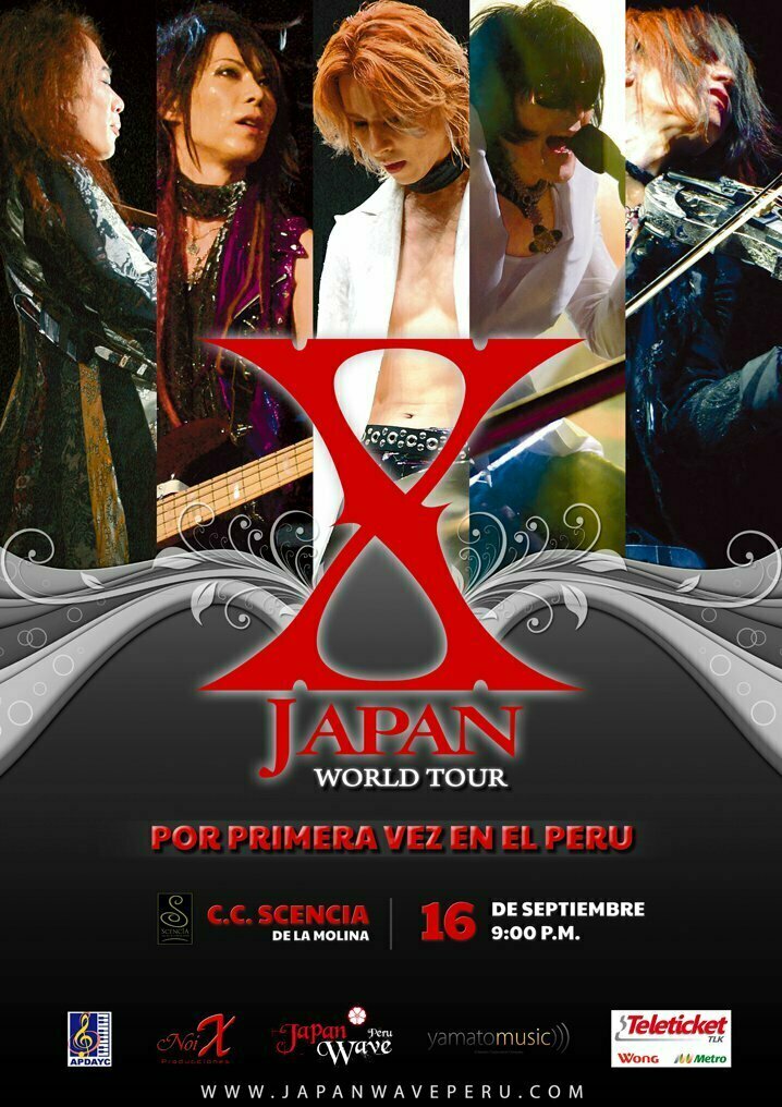 X Japan Concert & Tour History | Concert Archives