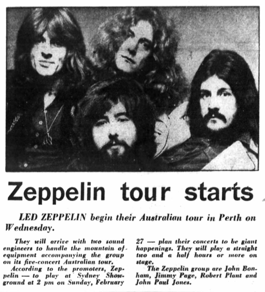 Led Zeppelin Concert & Tour History (Updated for 2024 - 2025) | Concert ...