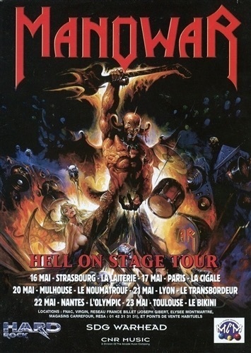 Manowar Concert & Tour History (Updated for 2025) | Concert Archives