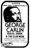 George Carlin Concert & Tour History | Concert Archives