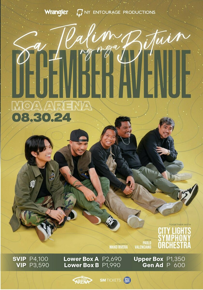 December Avenue Concert & Tour History (Updated for 2024) | Concert ...
