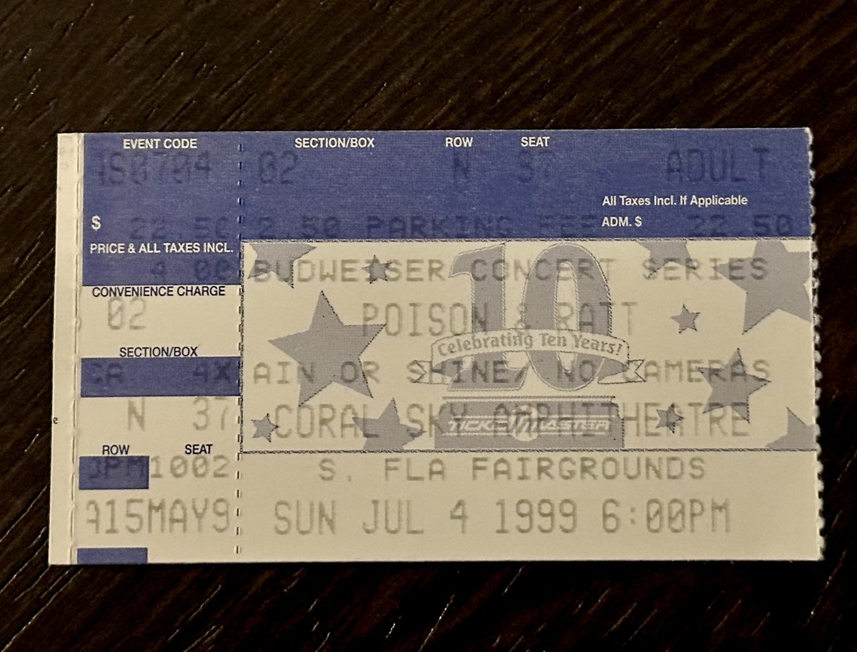 Ratt Concert & Tour History (Updated for 2024) | Concert Archives