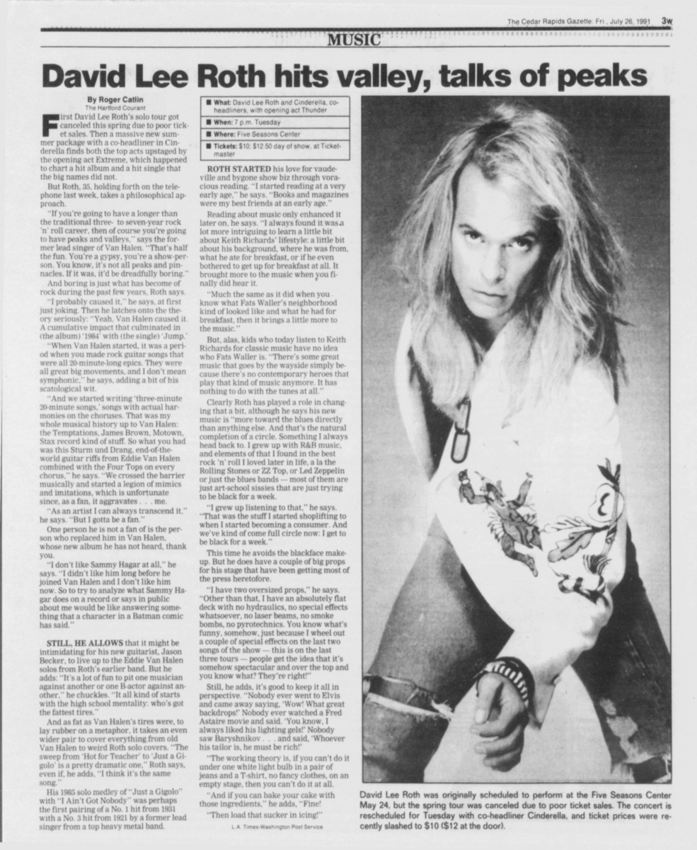 Concert History of Five Seasons Center Cedar Rapids, Iowa, United ...