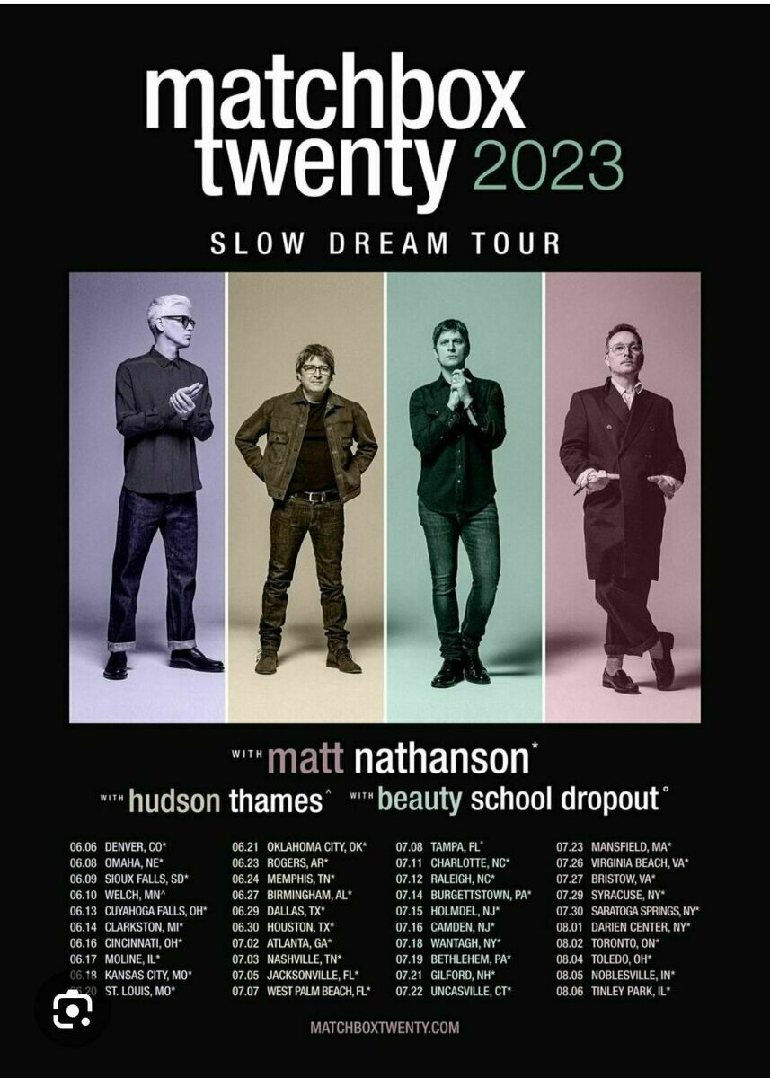 Matchbox Twenty Concert & Tour History (Updated for 2024) | Concert ...
