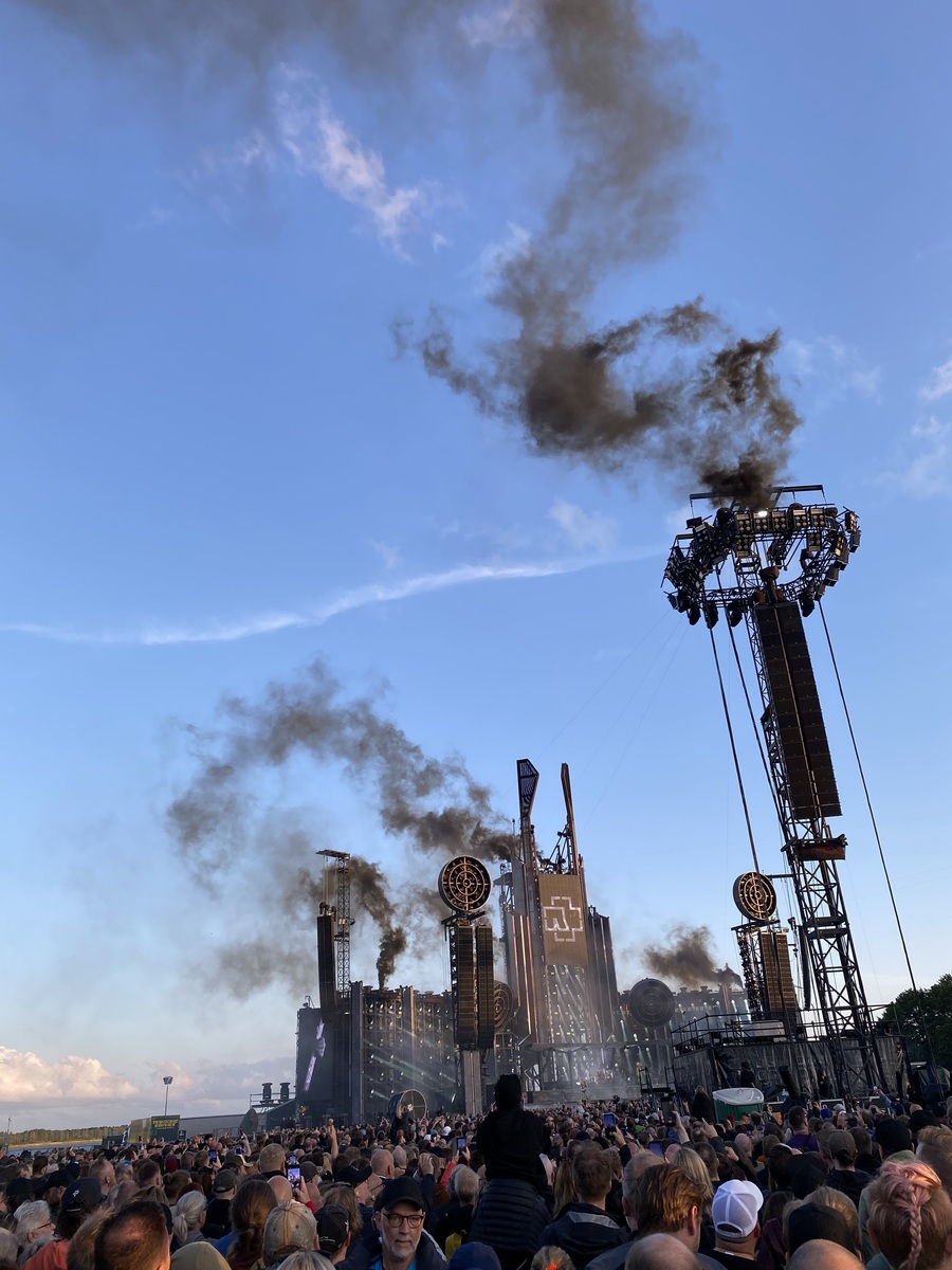 Jul 05, 2024: Rammstein / Duo Abélard at Valbyparken Copenhagen ...