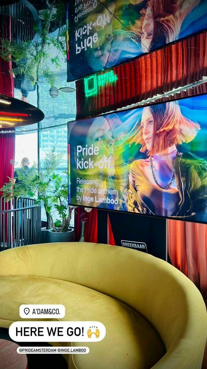 Jul 03, 2024: Inge Lamboo at A'DAM&Co Amsterdam, North Holland ...