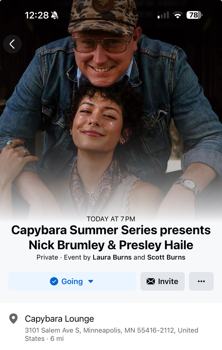 Concert History of Capybara Lounge Minneapolis, Minnesota, United ...