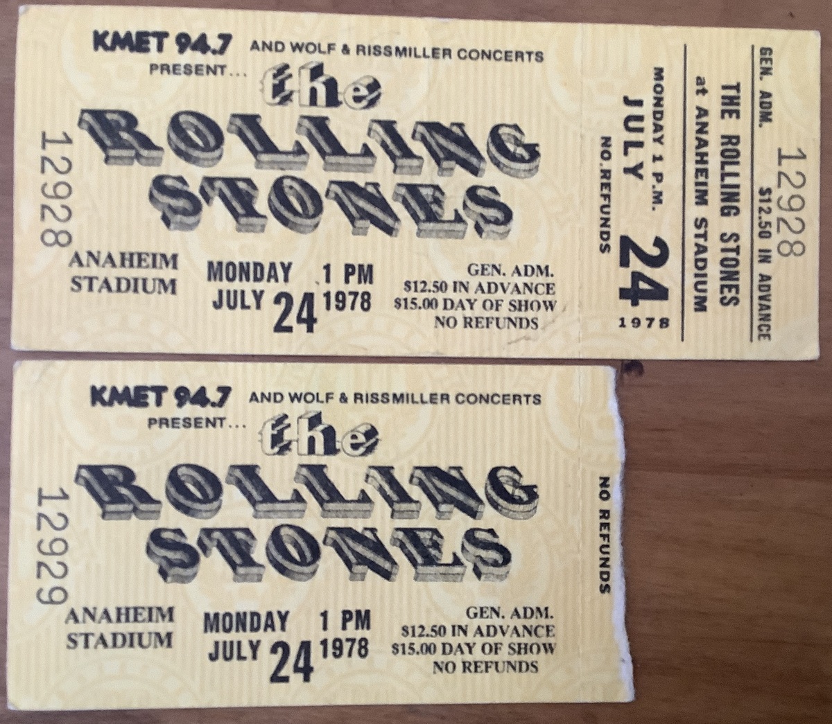 The Rolling Stones's 1978 Concert & Tour History | Concert Archives