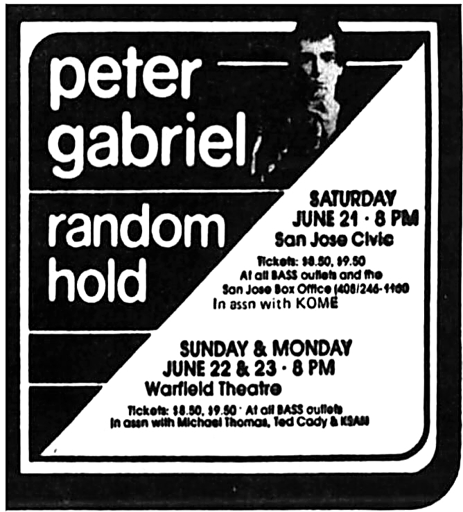 Concert History of The Warfield Theatre San Francisco, California ...