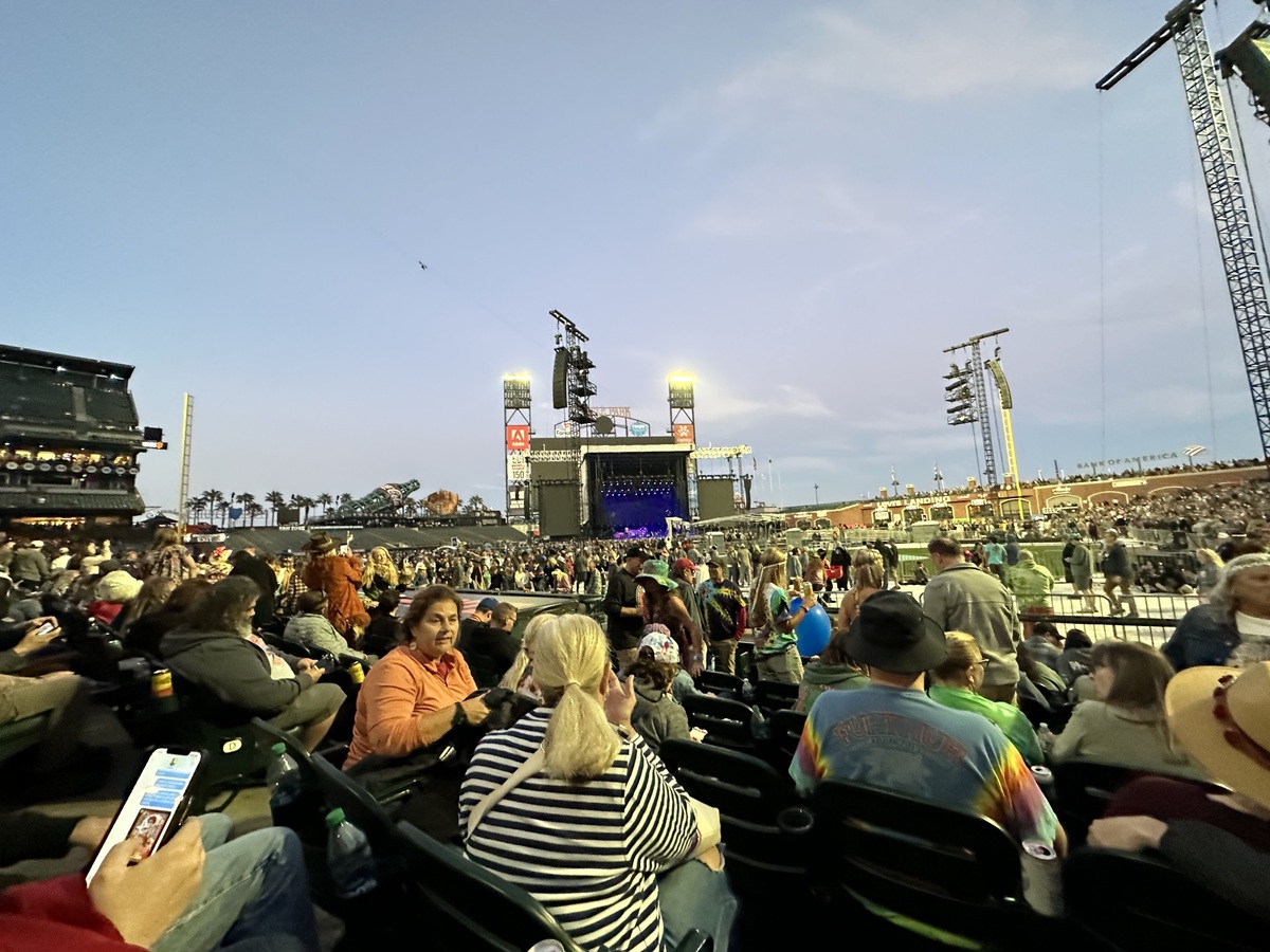 Concert History of Oracle Park San Francisco, California, United States ...