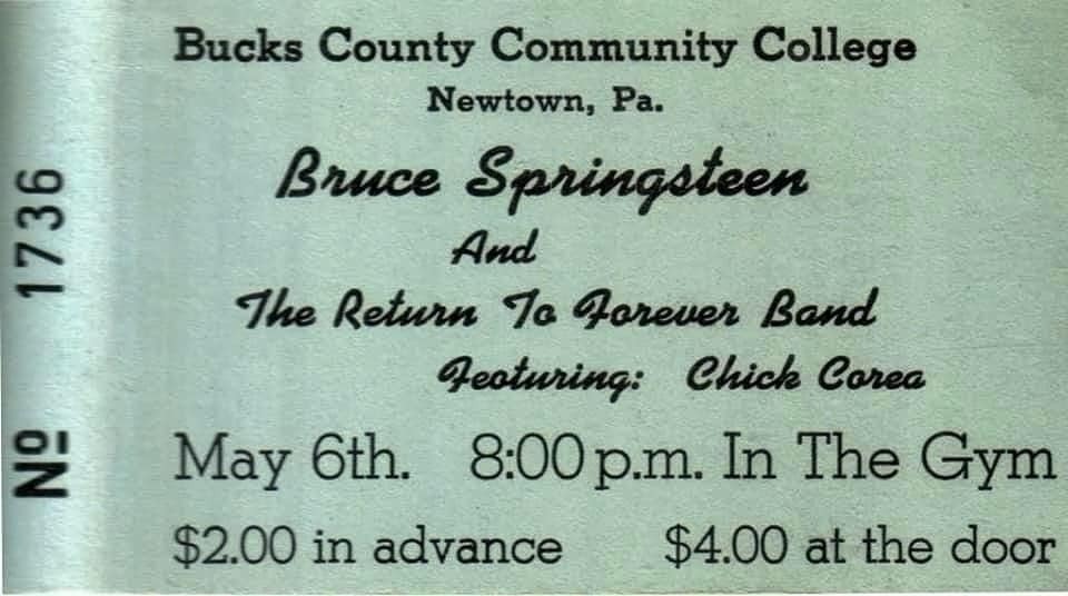 Bruce Springsteen's 1974 Concert & Tour History | Concert Archives