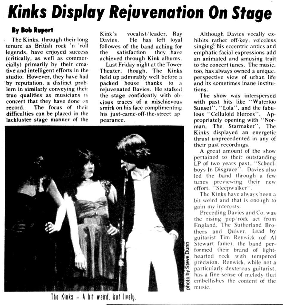 The Kinks Concert & Tour History (Updated for 2024) | Concert Archives