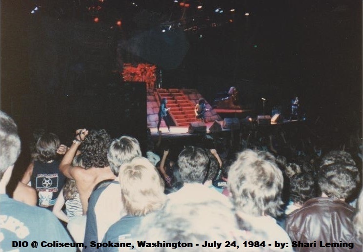 Dio's 1984 Concert & Tour History | Concert Archives