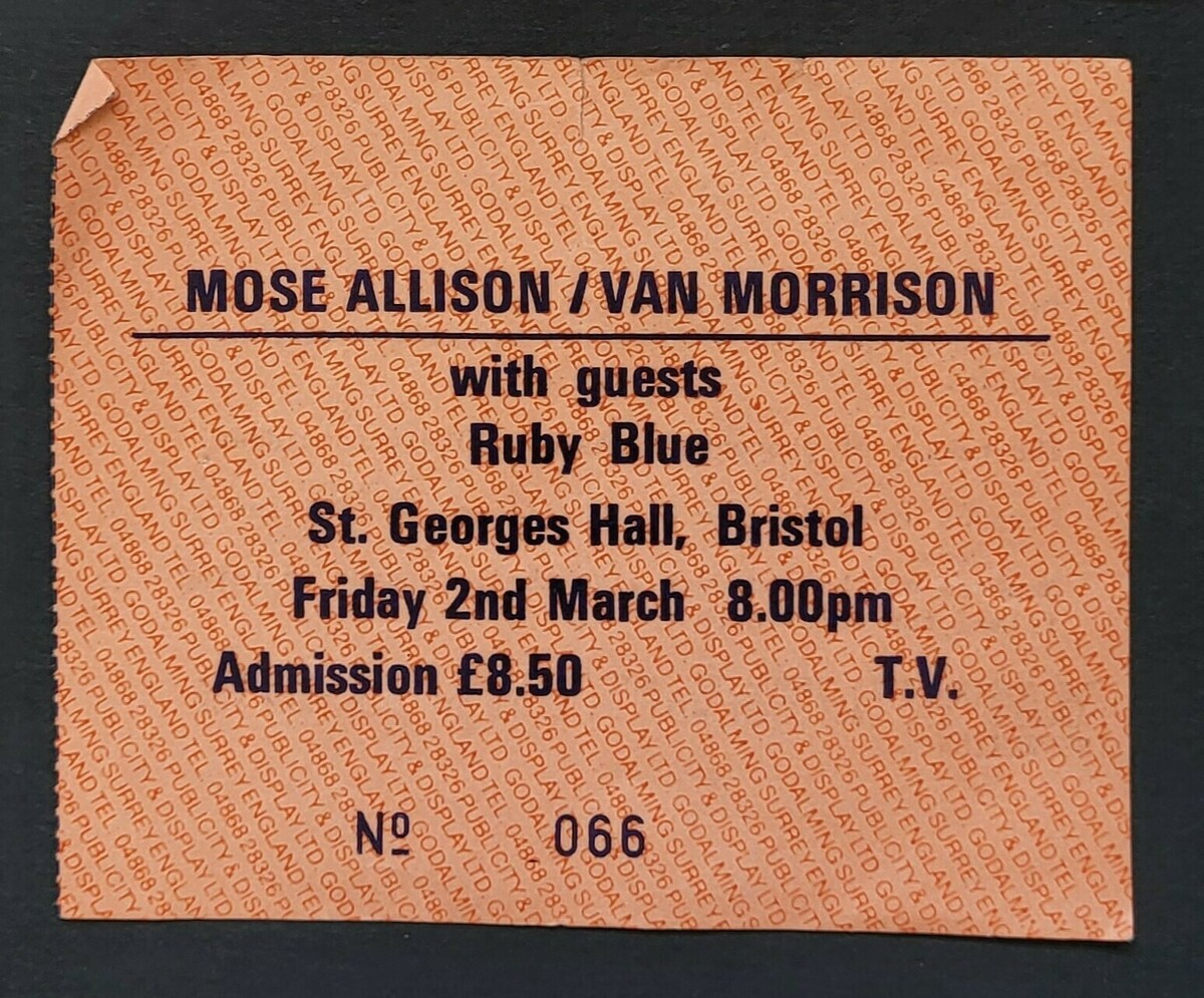 Mose Allison Concert & Tour History | Concert Archives