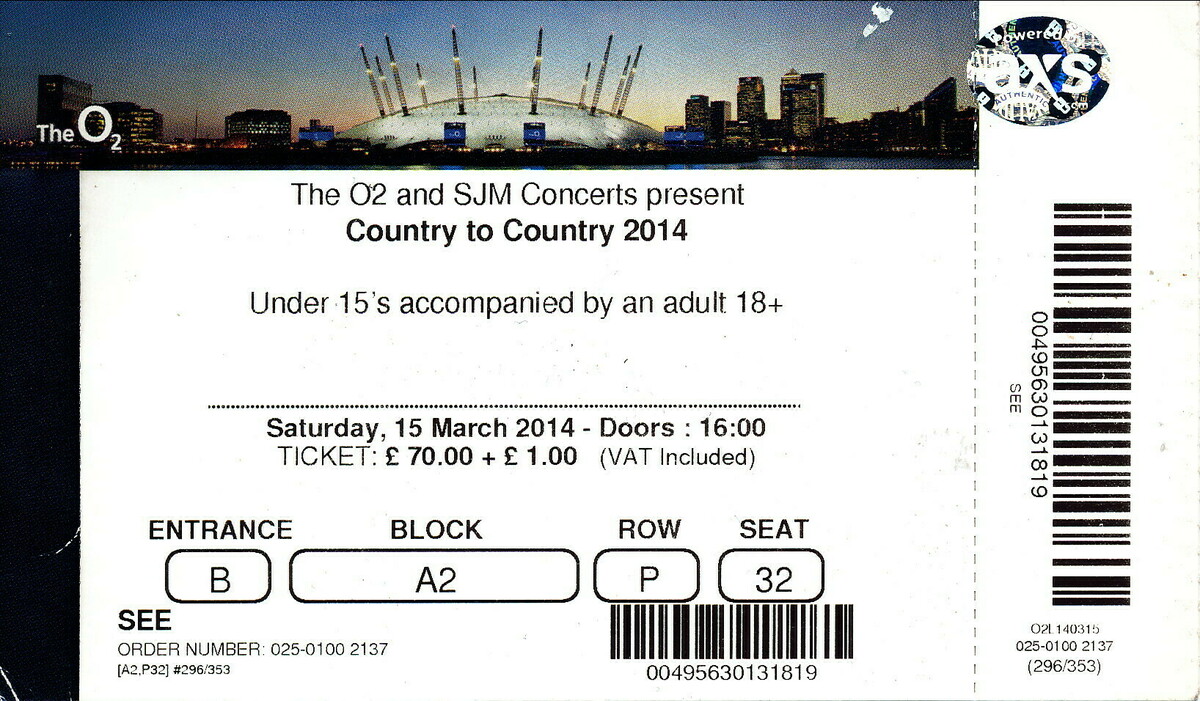 Brad Paisley Concert & Tour History (Updated for 2024) | Concert Archives