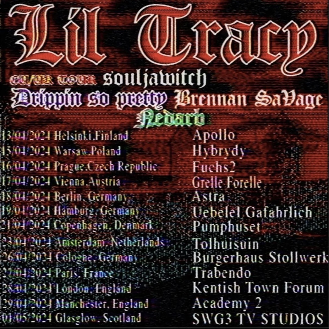 Lil Tracy Concert & Tour History (Updated for 2025) | Concert Archives