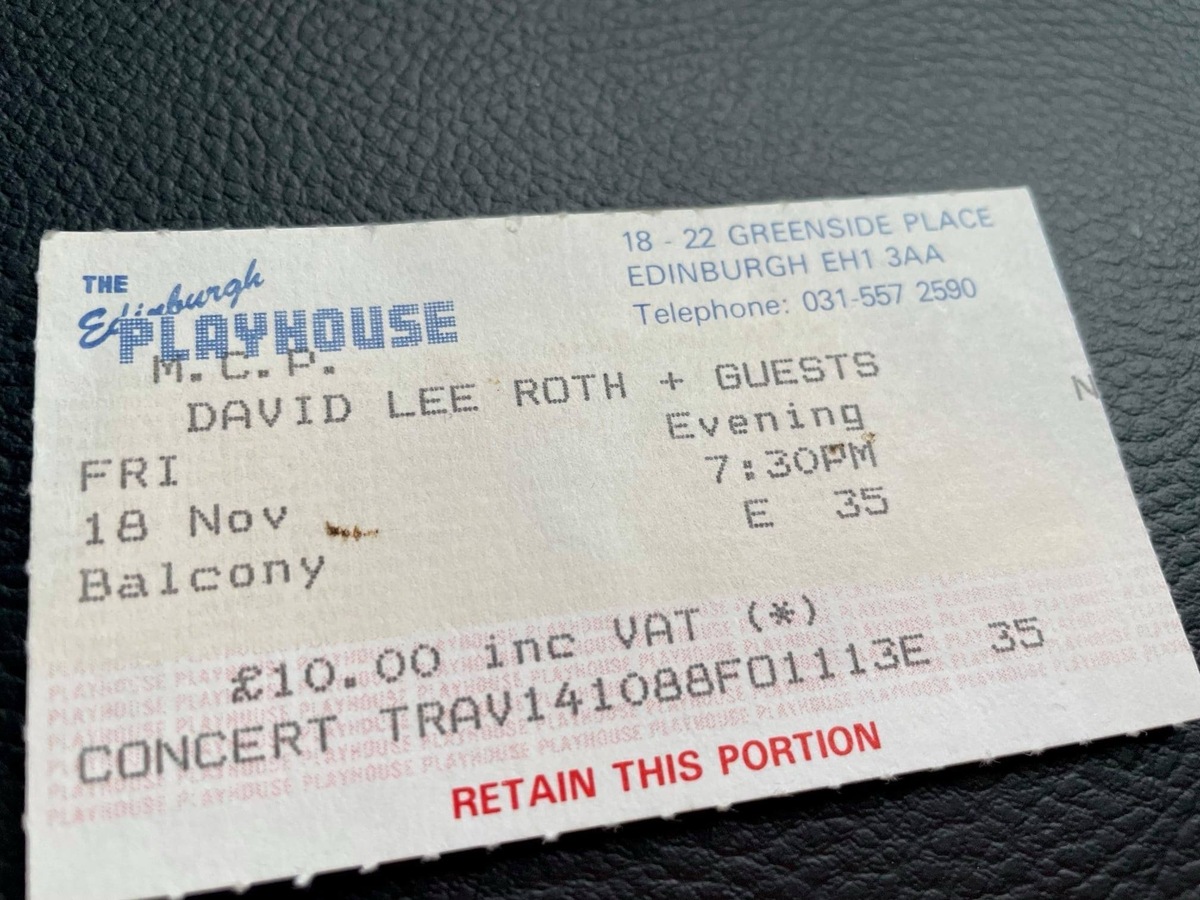 David Lee Roth Concert & Tour History | Concert Archives