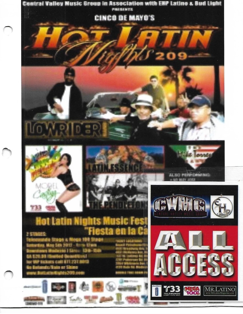 The Lowrider Band Concert & Tour History | Concert Archives
