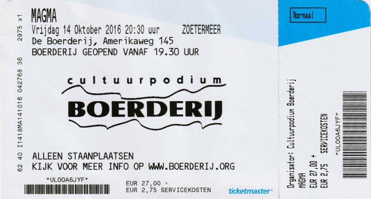 Magma Concert & Tour History (Updated for 2025) | Concert Archives