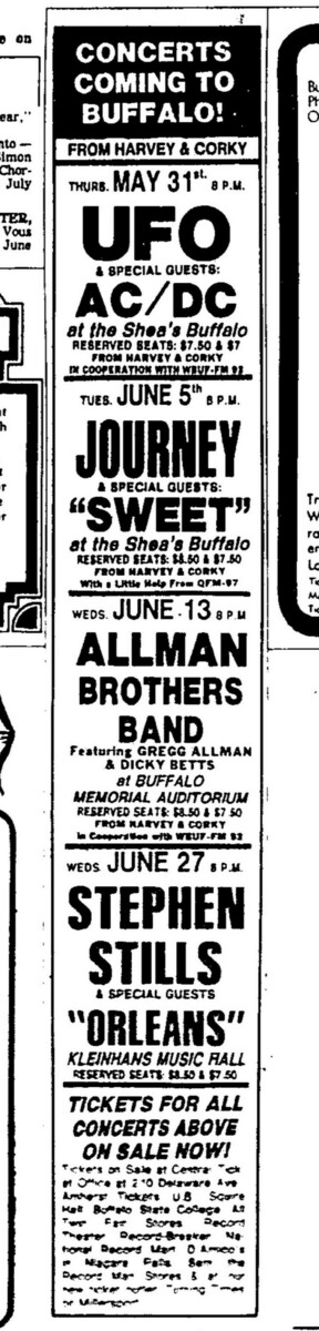 UFO Concert & Tour History (Updated for 2024) | Concert Archives