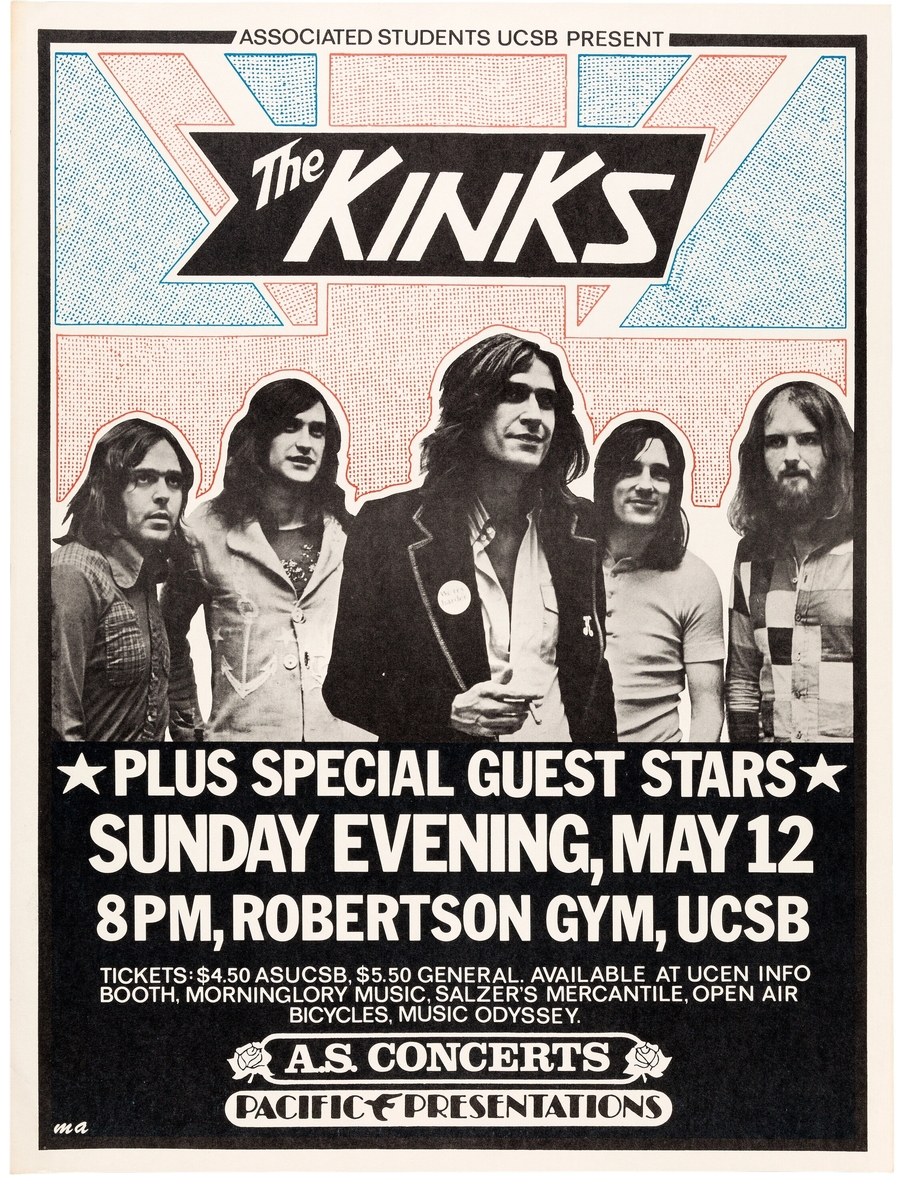 The Kinks Concert & Tour History (Updated for 2024) | Concert Archives