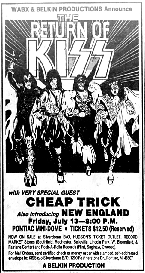 Concert History of Pontiac Silverdome Pontiac, Michigan, United States ...