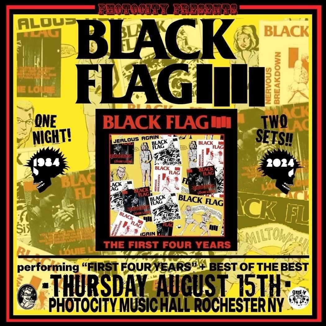 Black Flag Concert & Tour History (Updated for 2024 - 2025) | Concert ...