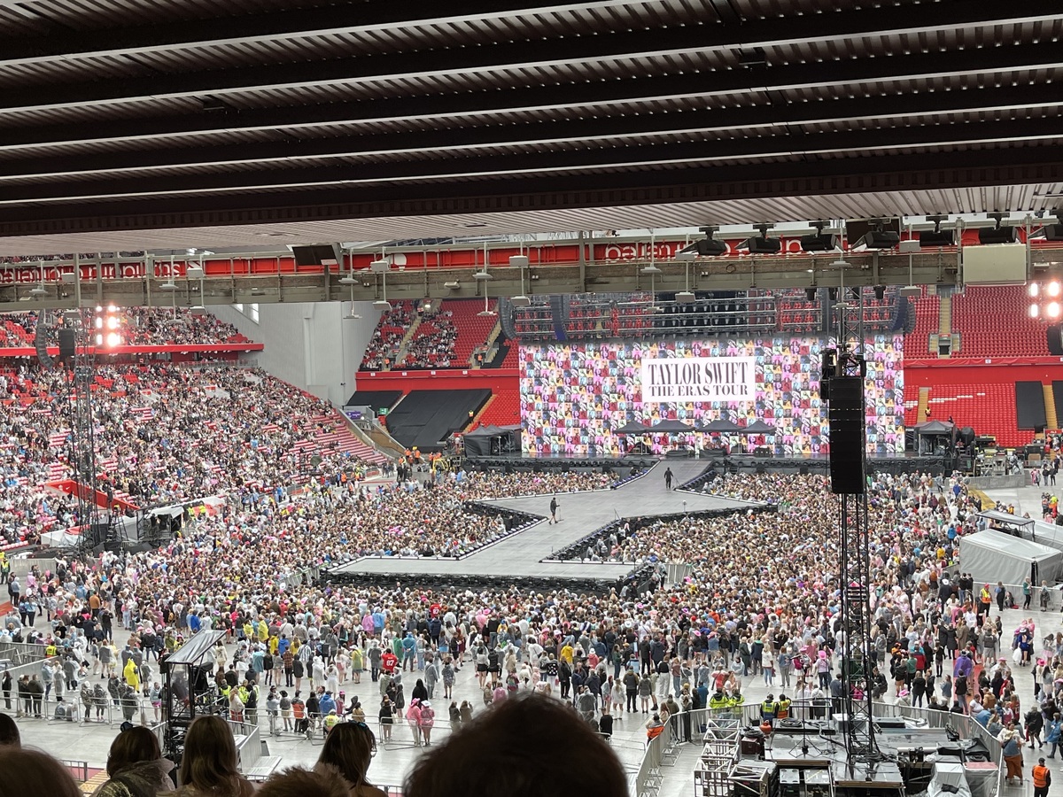 Jun 13, 2024: Taylor Swift / Paramore at Anfield Stadium Liverpool ...