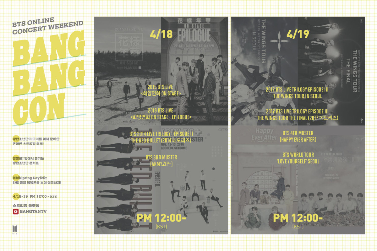 BTS's 2020 Concert & Tour History | Concert Archives