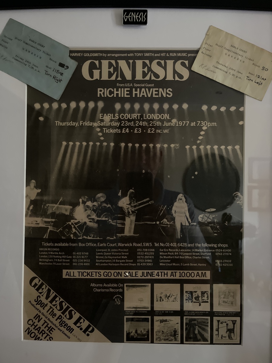 Genesis's 1977 Concert & Tour History | Concert Archives