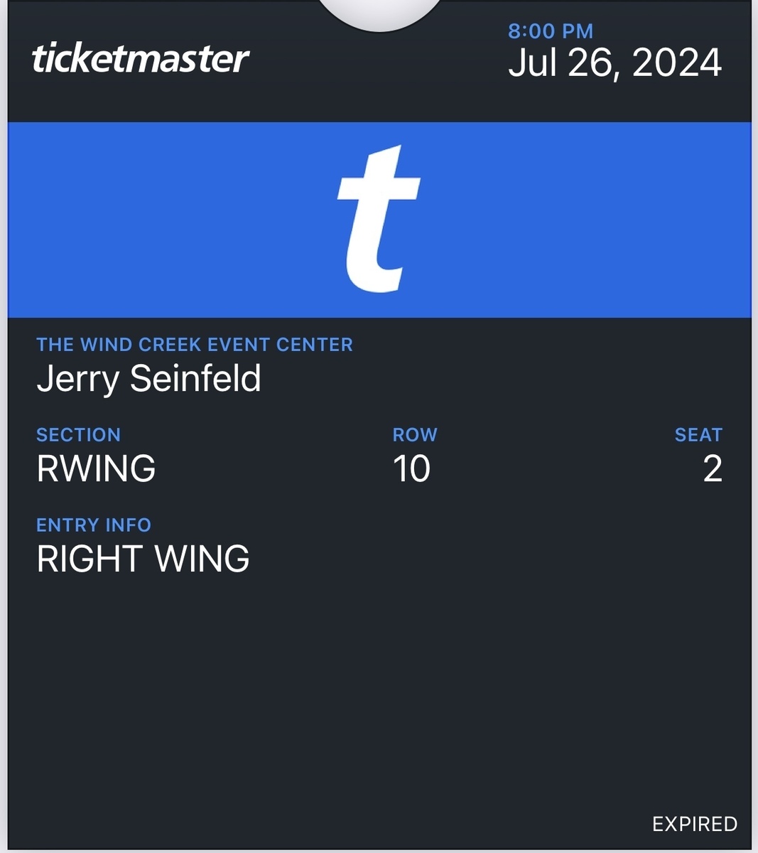 Jerry Seinfeld Concert & Tour History (Updated for 2025) | Concert Archives