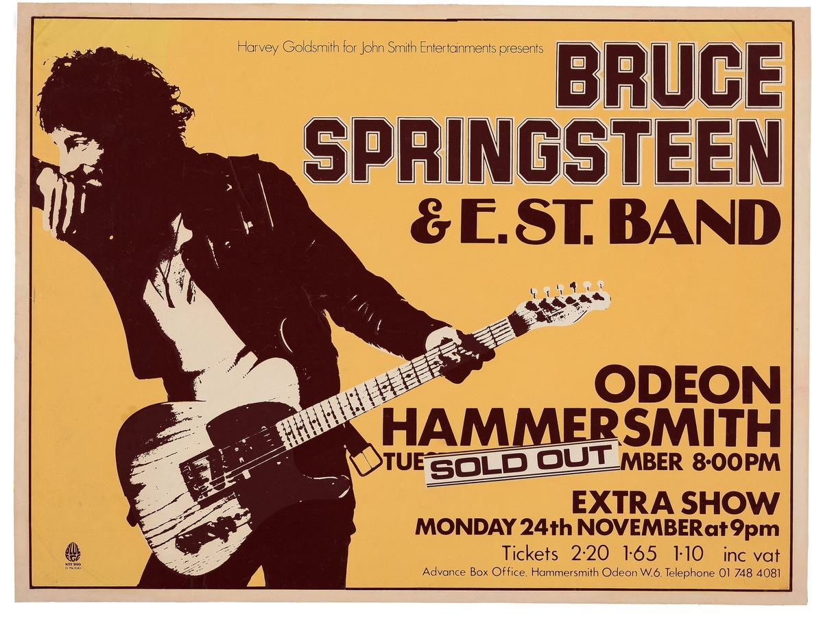 Bruce Springsteen's 1975 Concert & Tour History | Concert Archives