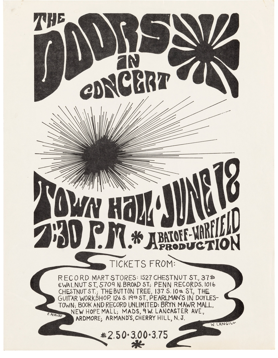 The Doors Concert & Tour History | Concert Archives