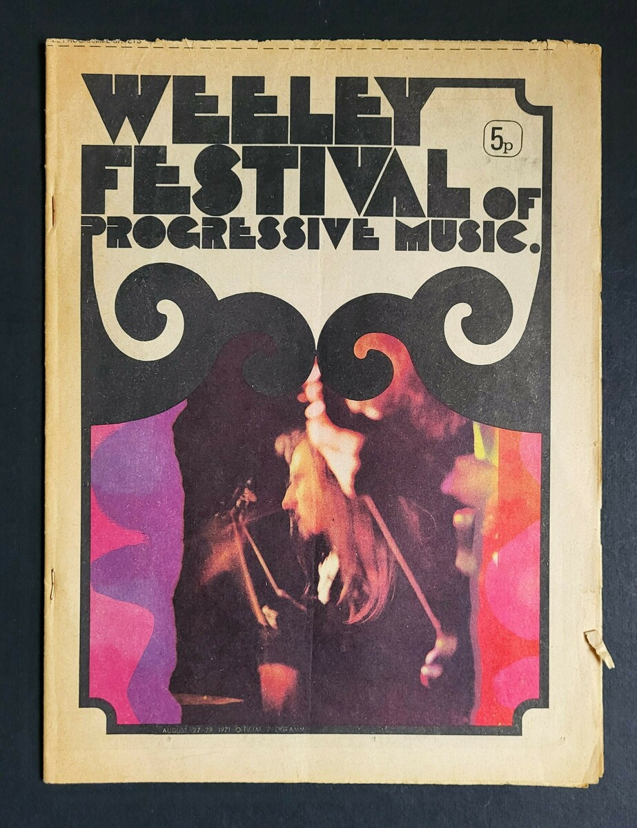 Aug 27, 1971: Weeley Festival 1971 at Weeley Weeley, Clacton-on-Sea ...