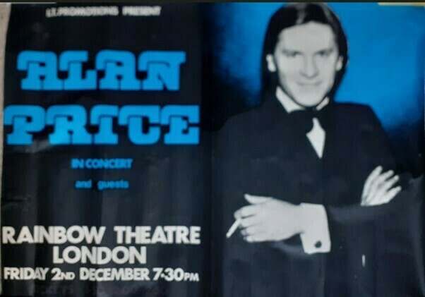 Alan Price Concert & Tour History (Updated for 2025) | Concert Archives