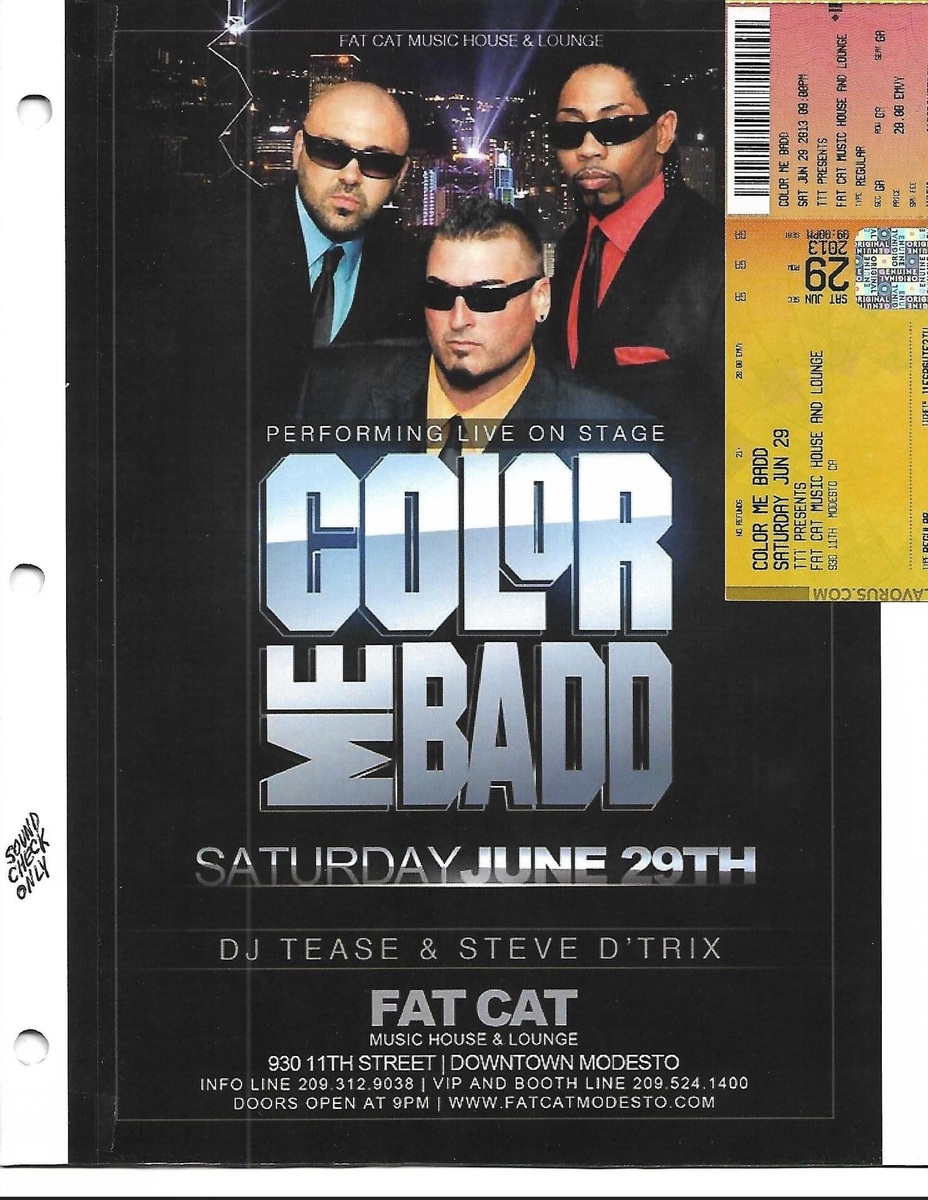 Color Me Badd Concert & Tour History (Updated for 2025 - 2026 ...
