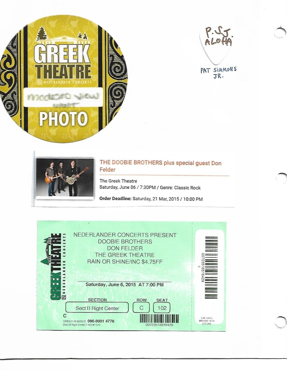 The Doobie Brothers Concert & Tour History (Updated for 2024) | Concert ...