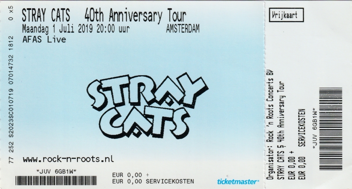 The Stray Cats Concert & Tour History | Concert Archives