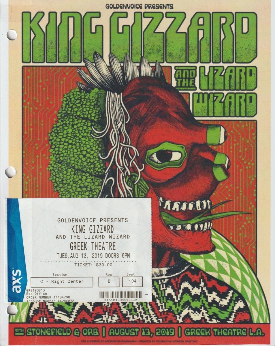 King Gizzard & the Lizard Wizard Concert & Tour History | Concert Archives