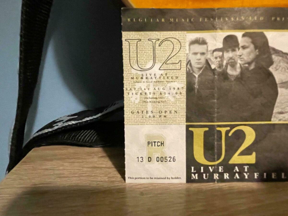 U2's 1987 Concert & Tour History | Concert Archives