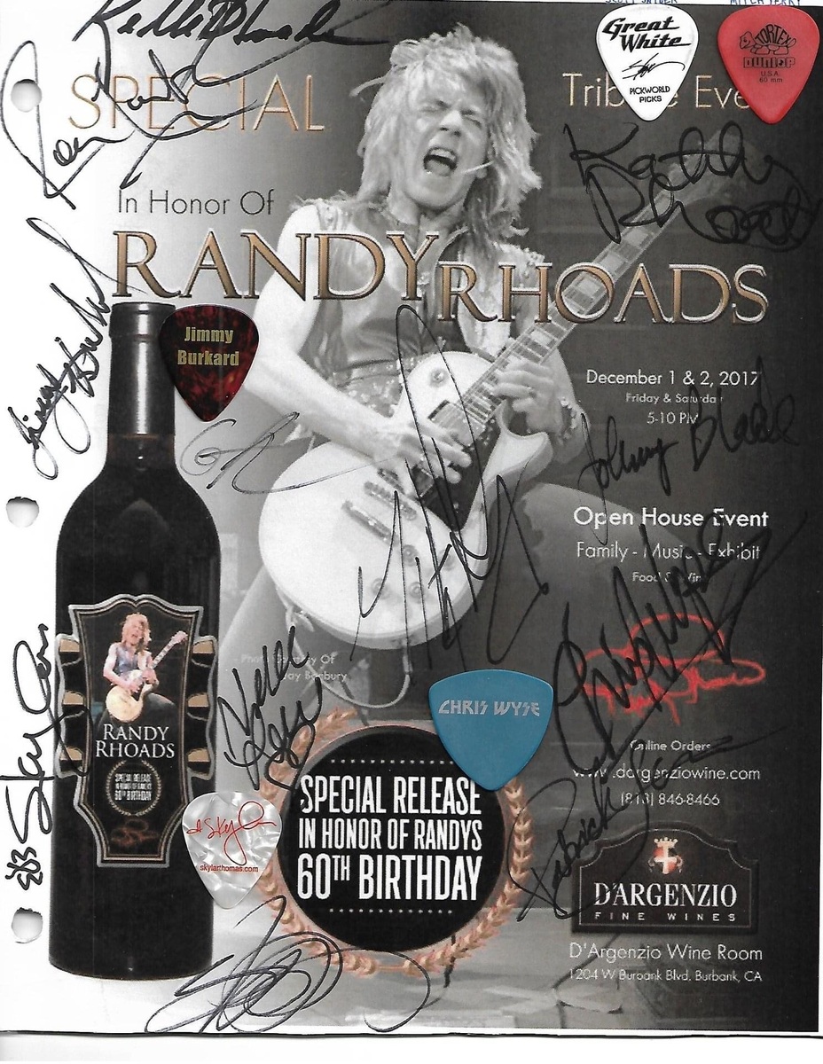 Randy Rhoads Birthday Celebration Concert & Tour History | Concert Archives