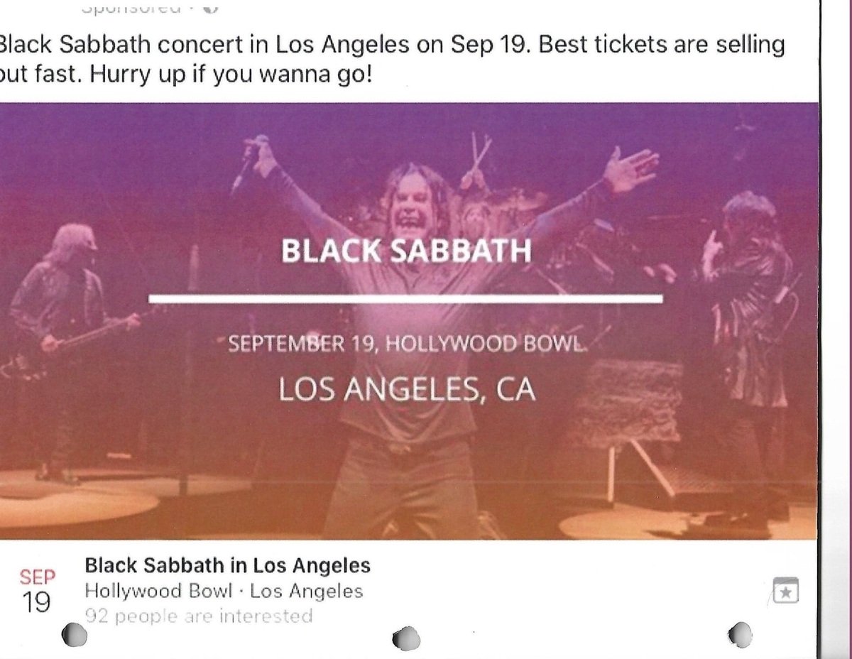 Black Sabbath Concert & Tour History (Updated for 2024) | Concert Archives