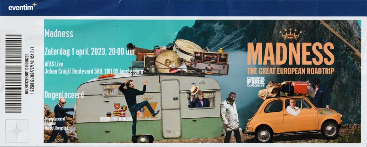 Madness Concert & Tour History (Updated for 2024 - 2025) | Concert Archives