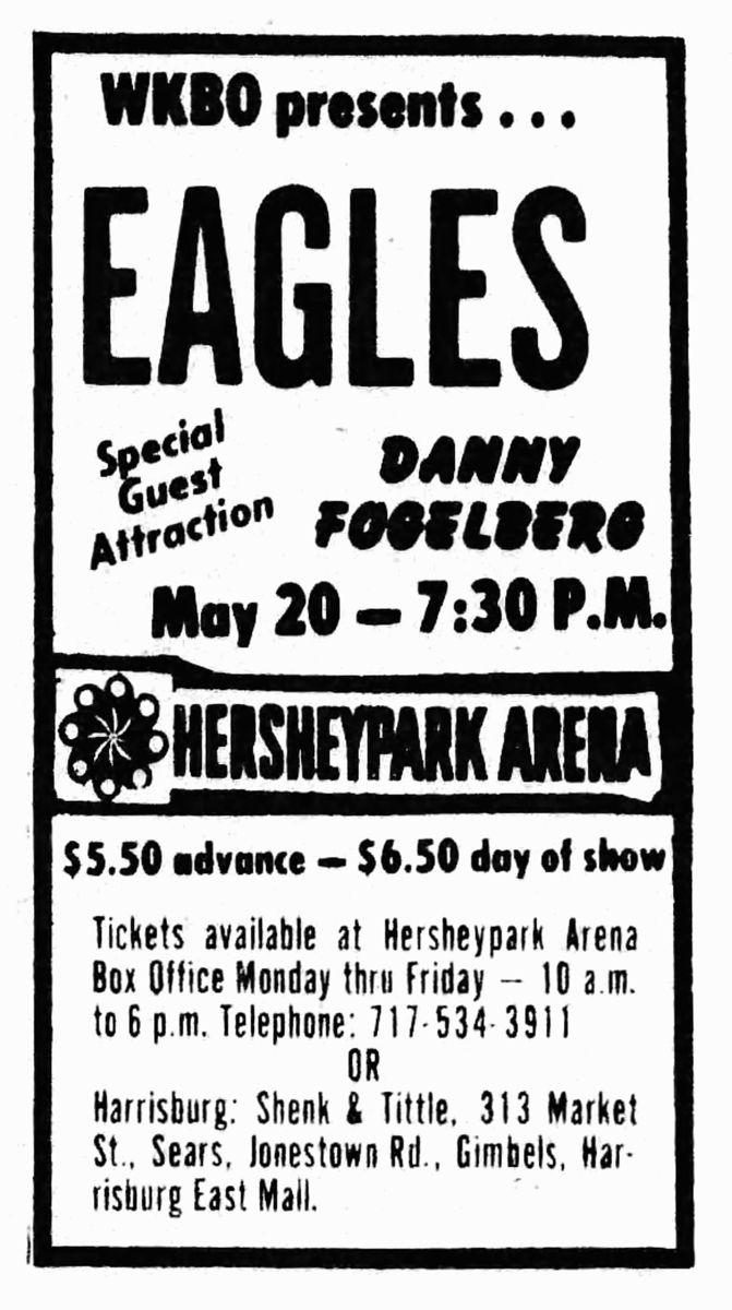 Eagles's 1975 Concert & Tour History | Concert Archives